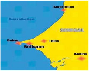 –B– SITUATION GEOGRAPHIQUE DE RUFISQUE: